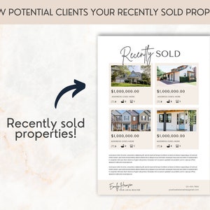 Introduction Flyer | Real Estate Agent Bio | Listing Presentation ...