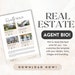 Real Estate Agent Bio Flyer: Canva Template (digital Download) - Etsy
