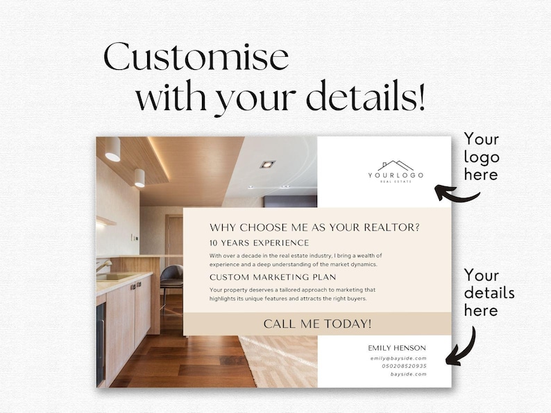 Real Estate Just Sold Postcard Template: Realtor Marketing (canva ...