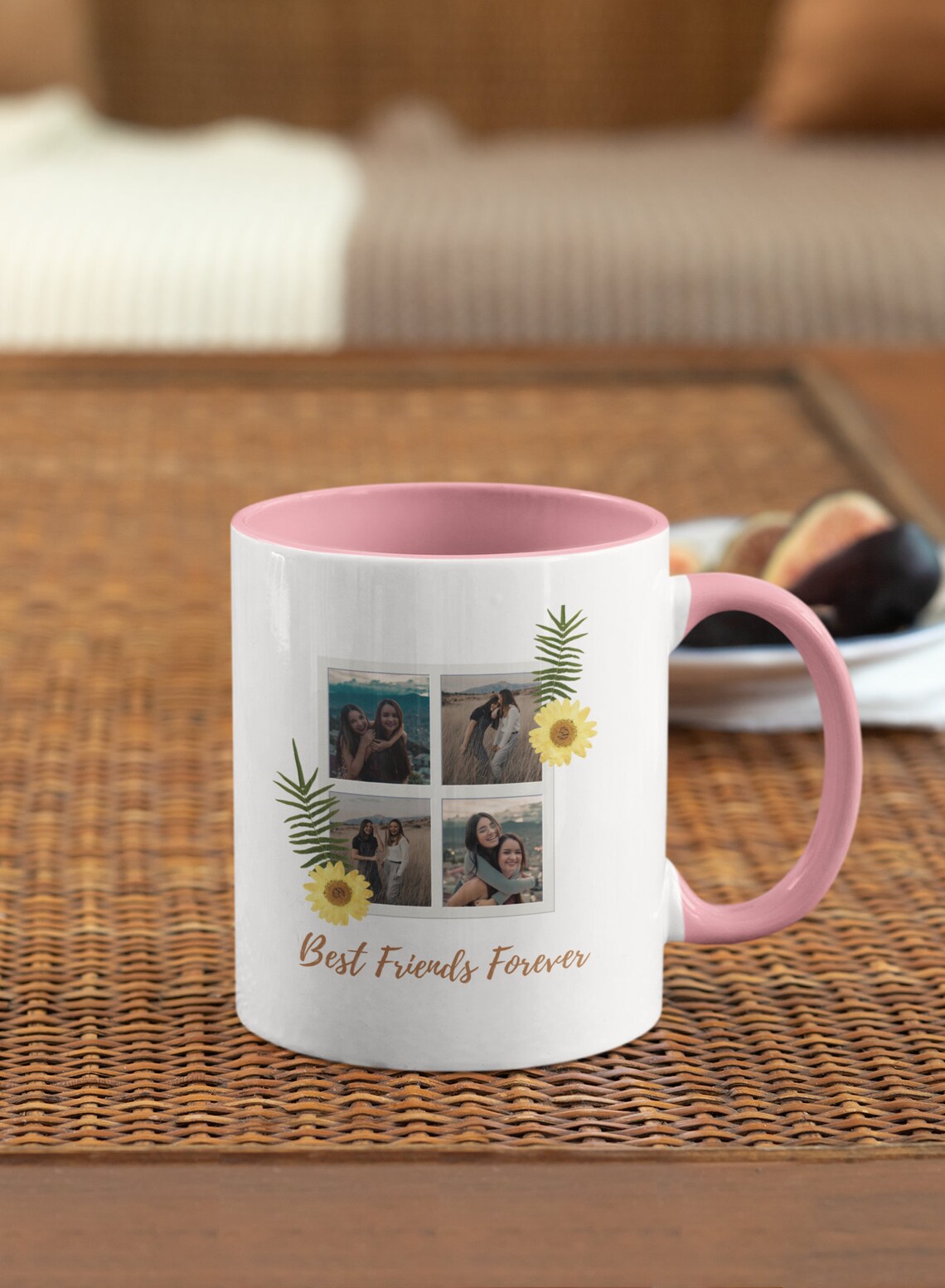 Personalized Photo Coffee Mug, Best Friend Forever Mug,mug With Photo ...