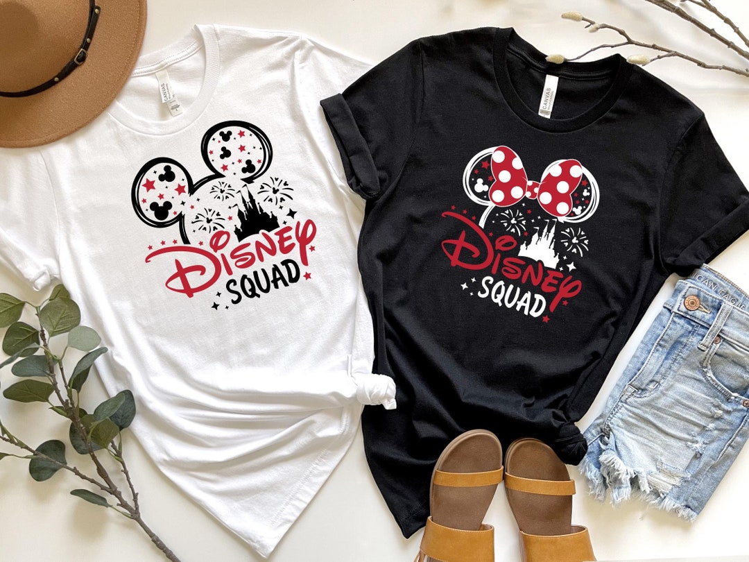 Disney Squad Shirt,disney Family T-shirts, Disneyland Shirt, Disney ...