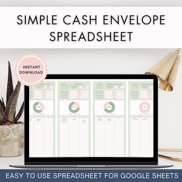 Cash Envelope Template - Etsy