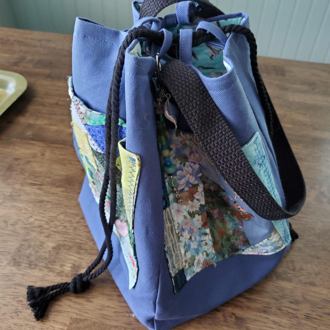 Large Tote Bag/purse, Inspired by the Japanese Rice Bag, Homemade ...