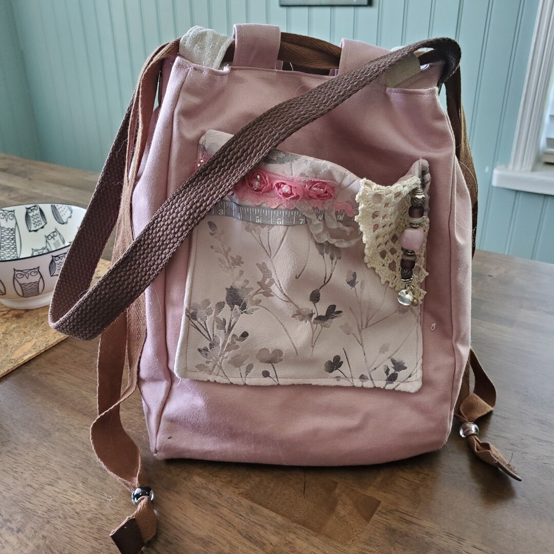 Large Tote Bag/purse Inspired by the Japanese Rice Bag, Homemade ...