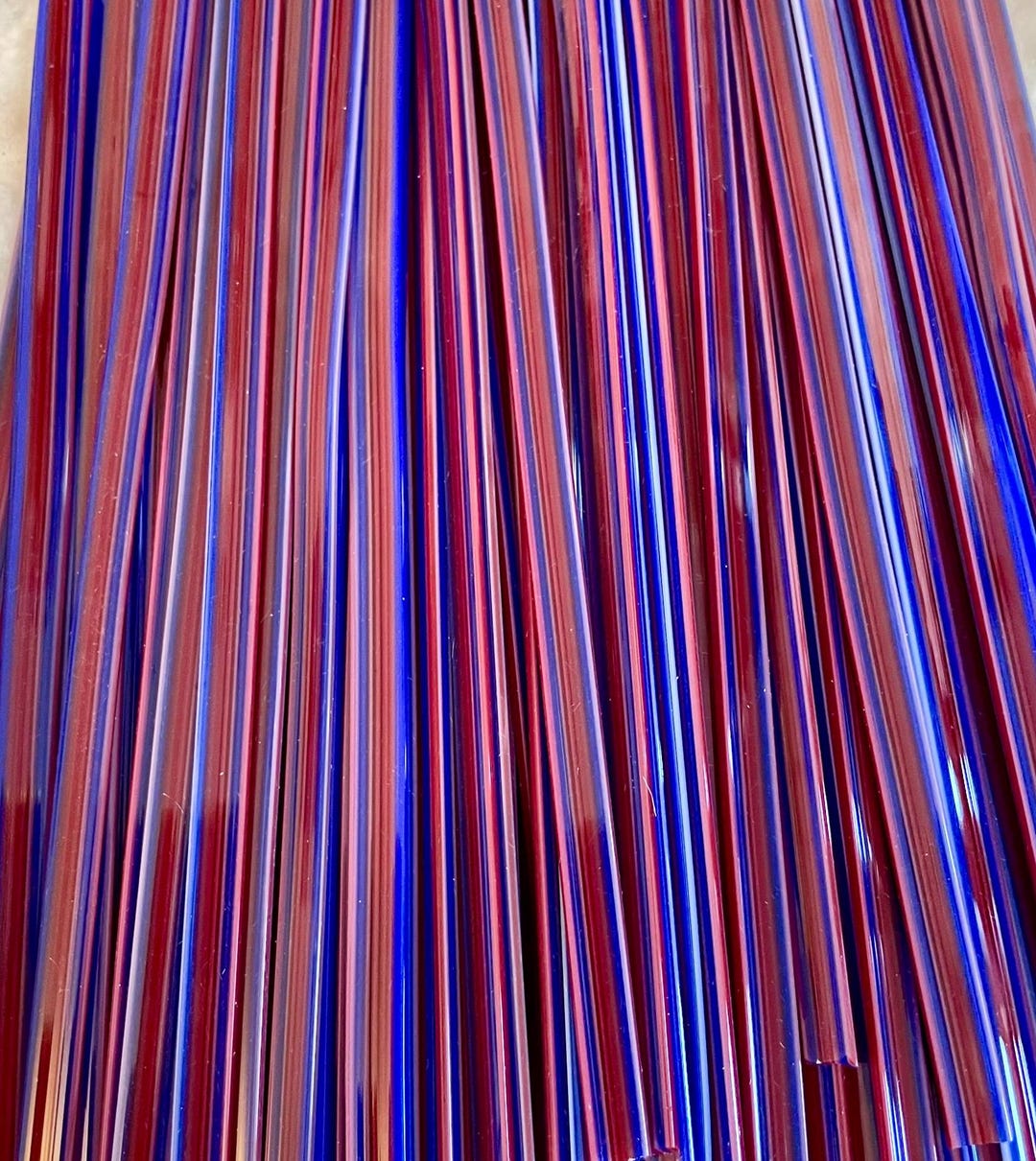 Red White Blue Vitrigraph Ribbon: Bullseye COE 90 Fusing Supplies - Etsy