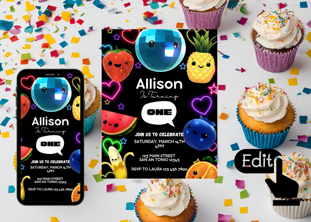 Hey Bear Sensory Birthday Invitation Digital Download Custom Invite ...