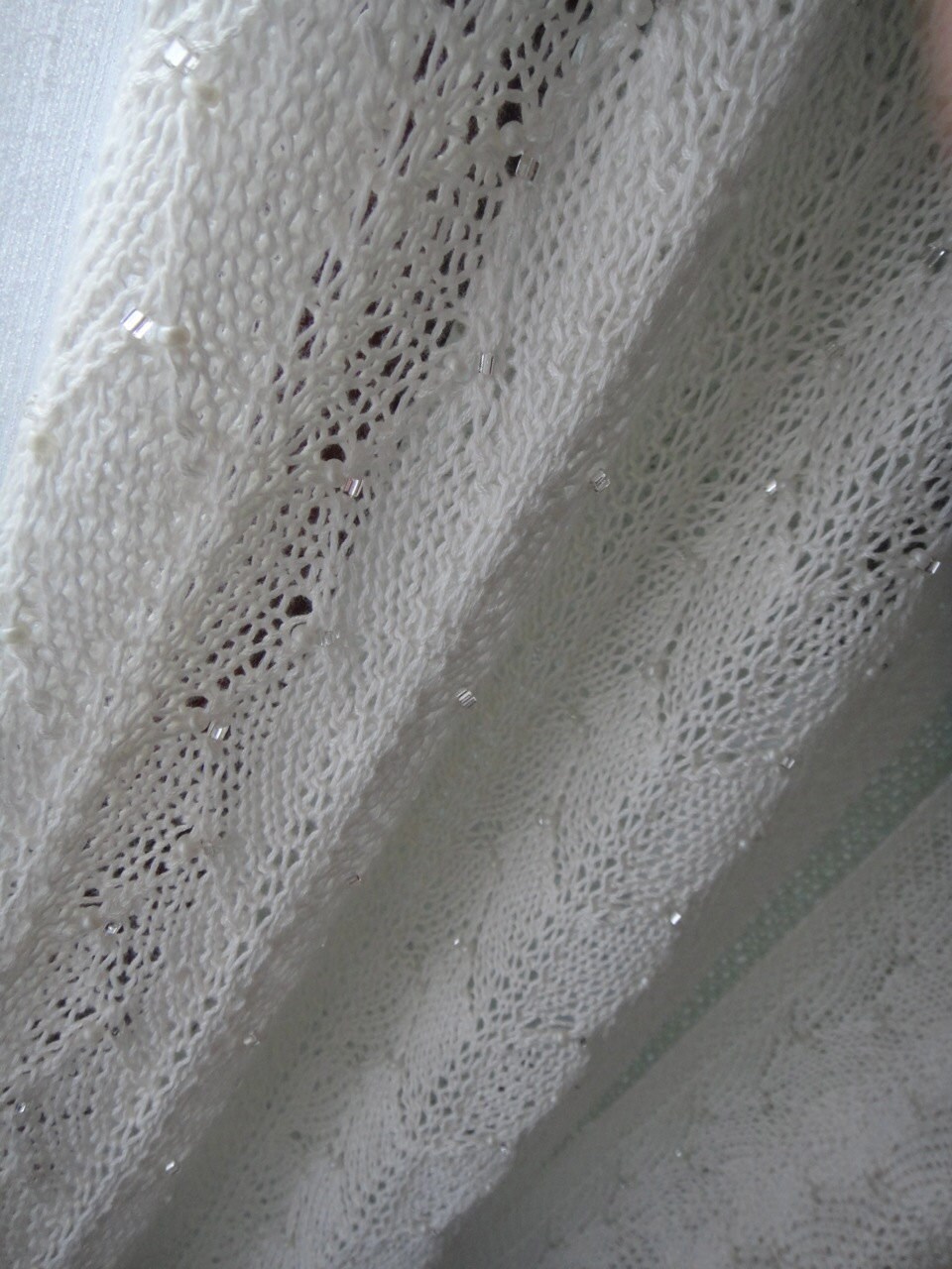 Pdf OYSTER SHELLS Knitted Stole Pattern - Etsy