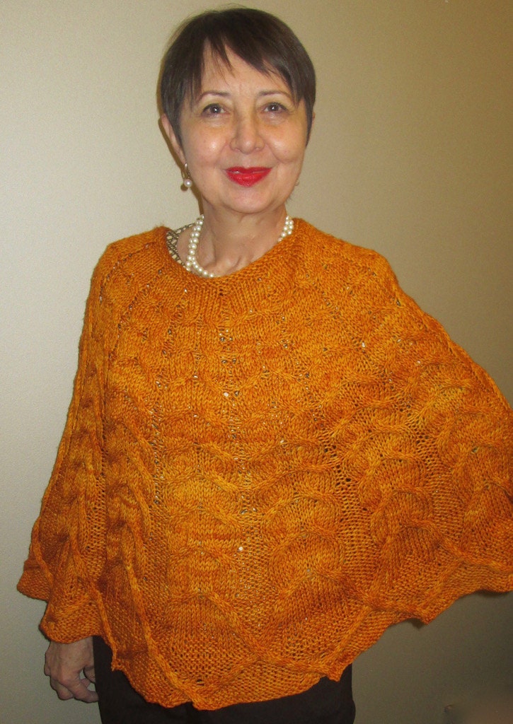 THREE PONCHO Patterns in Pdf - Etsy