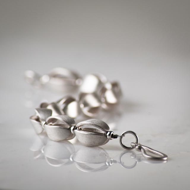 Sterling Silver Pod Bracelet - B0170 - Etsy