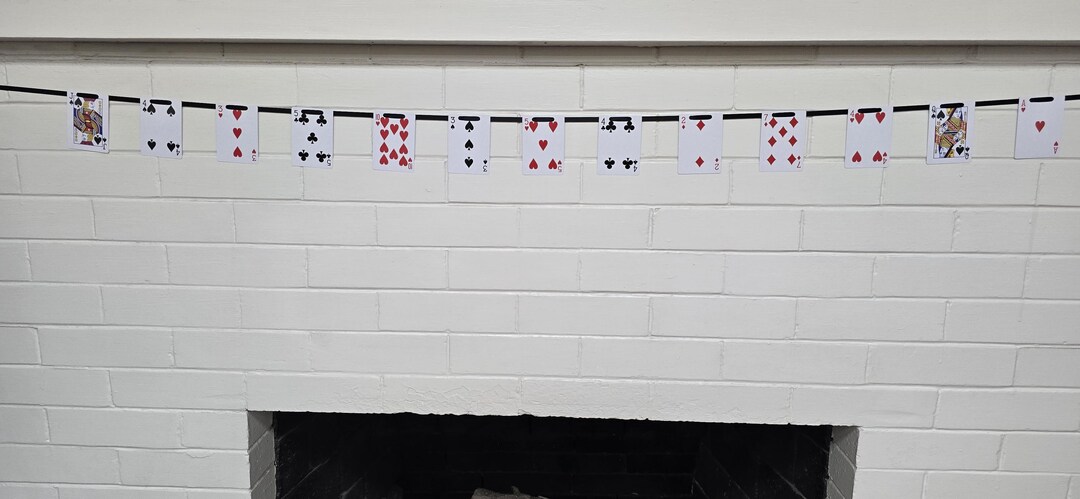 Playing Cards Banner - Etsy