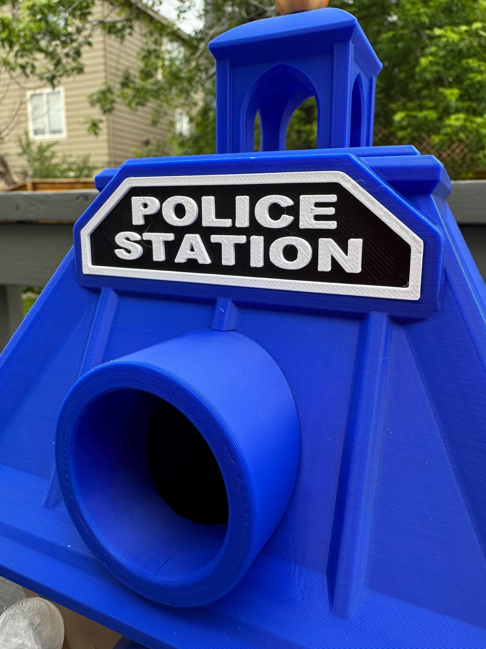 Bird House | Police Station | 3D Printed - Etsy
