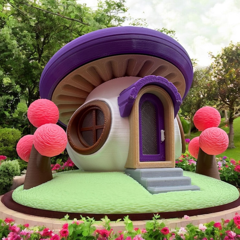 Fairy Garden | Mushroom V2 | Fruit and Vegetables | 3D Printed - Etsy