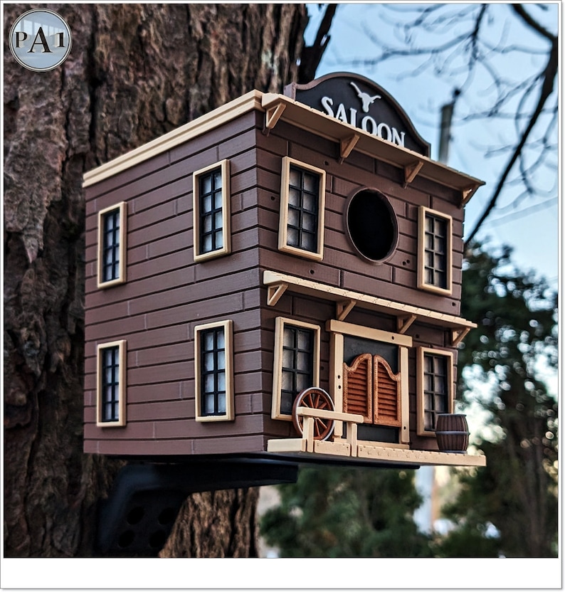 Bird House | the Saloon | 3D Printed - Etsy