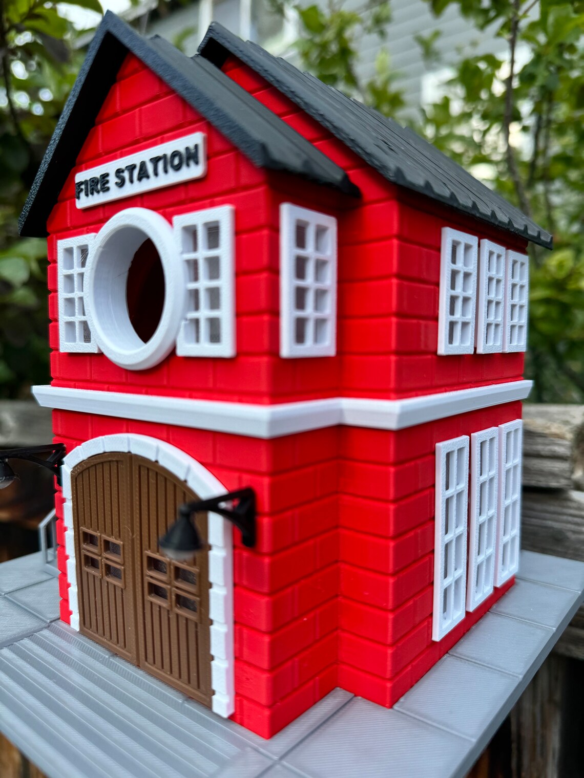 Bird House | Fire Station | 3D Printed - Etsy