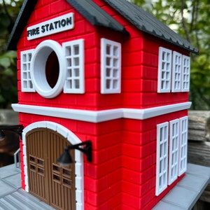 Bird House | Fire Station | 3D Printed - Etsy