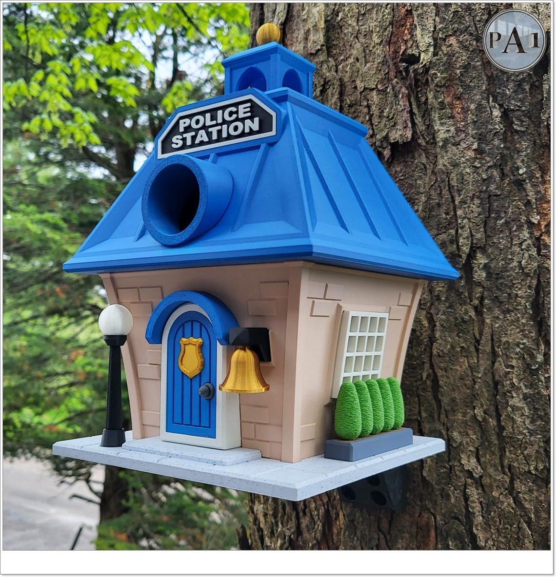 Bird House | Police Station | 3D Printed - Etsy