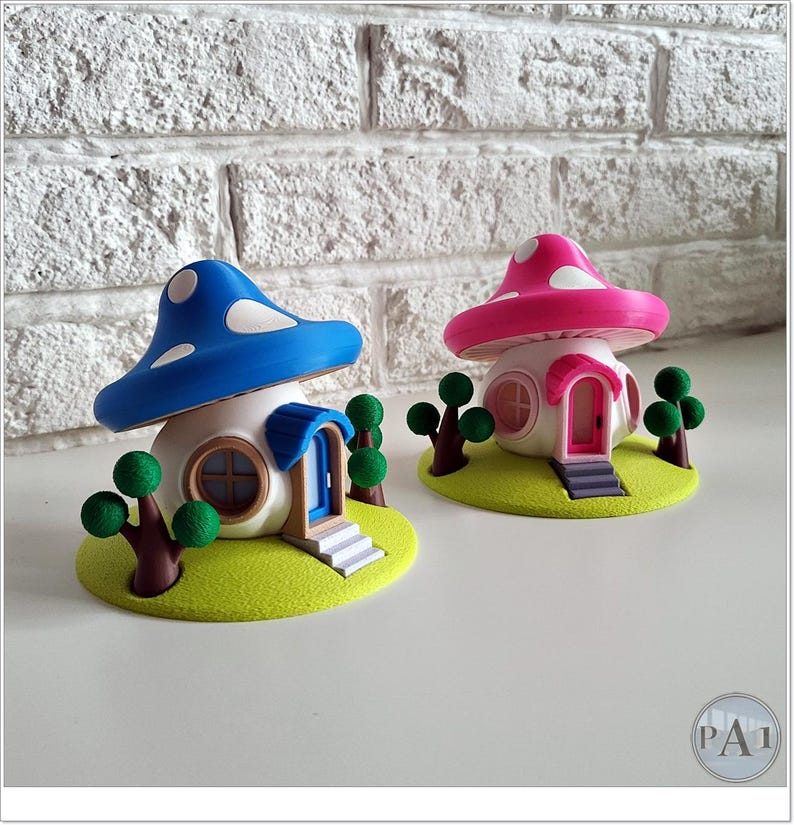 Fairy Garden | Mushroom V2 | Fruit and Vegetables | 3D Printed - Etsy