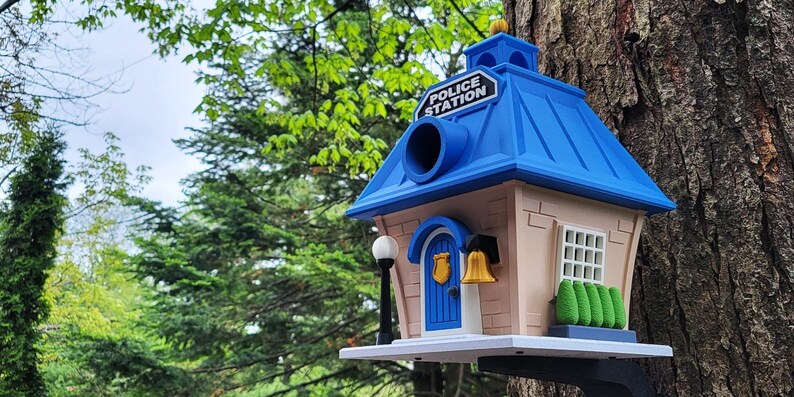 Bird House | Police Station | 3D Printed - Etsy