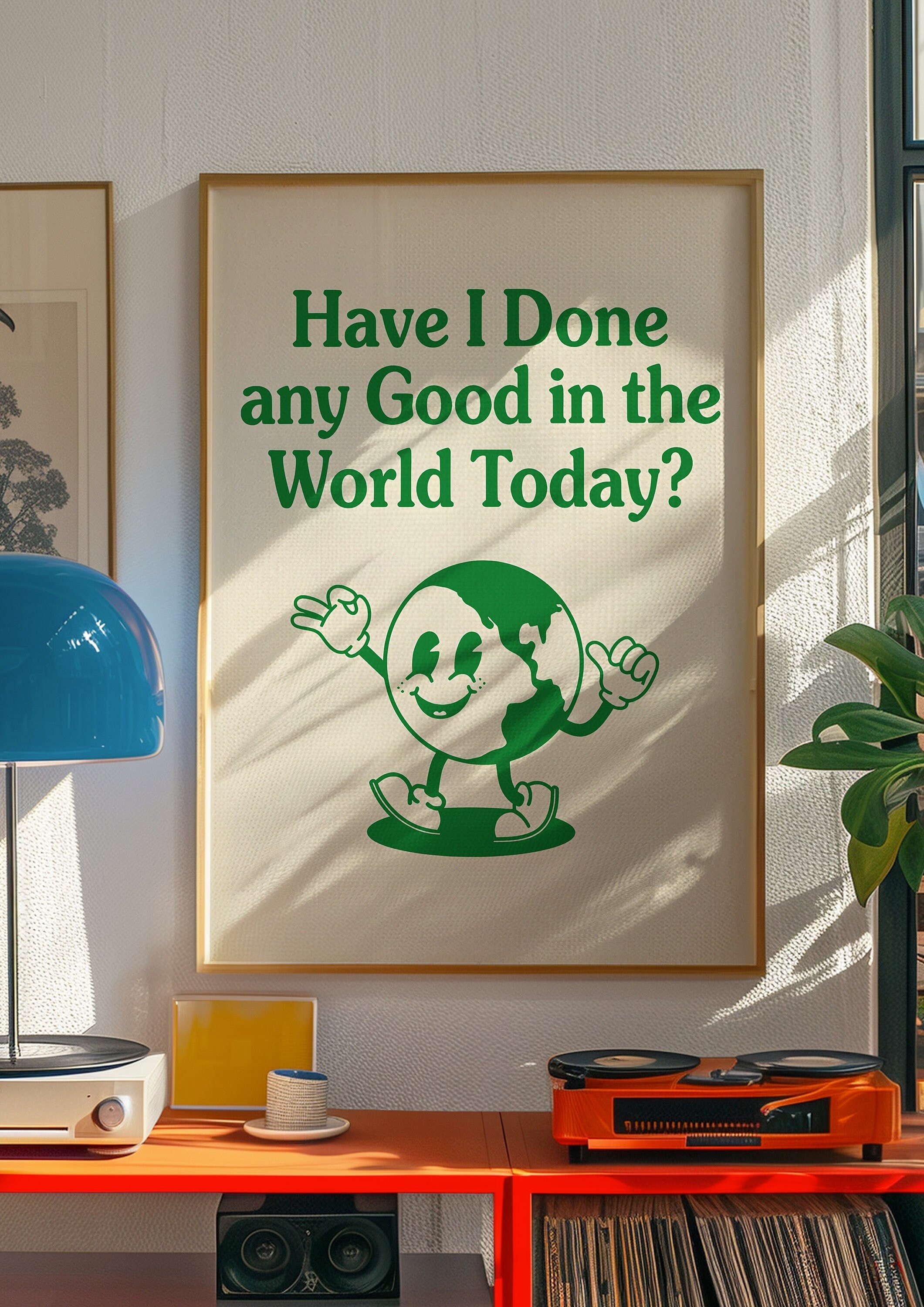 Printable Vintage Poster Digital Download Wall Art Have I Done Any Good ...