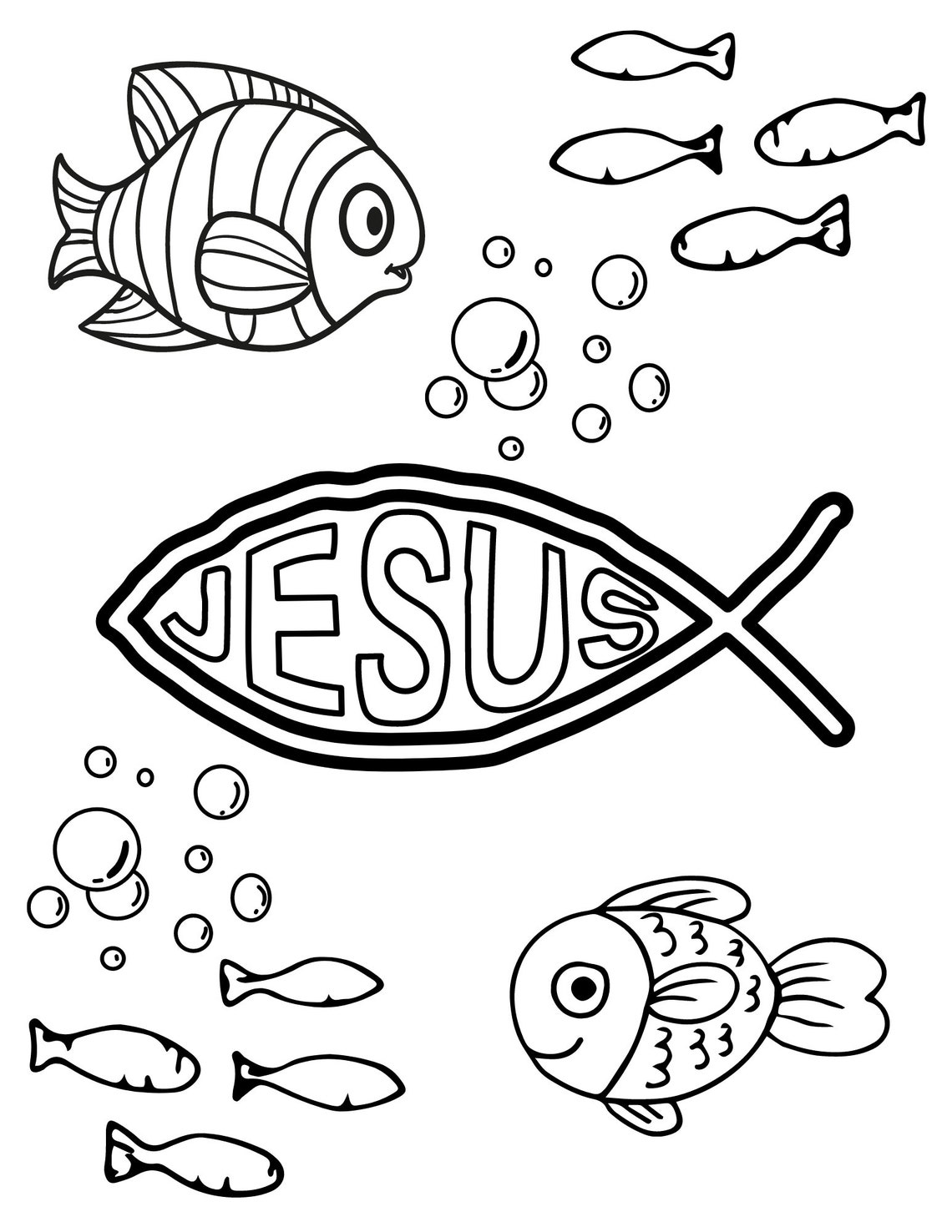 Children's Coloring Page, Activity Page for Kids, Christian Activity ...
