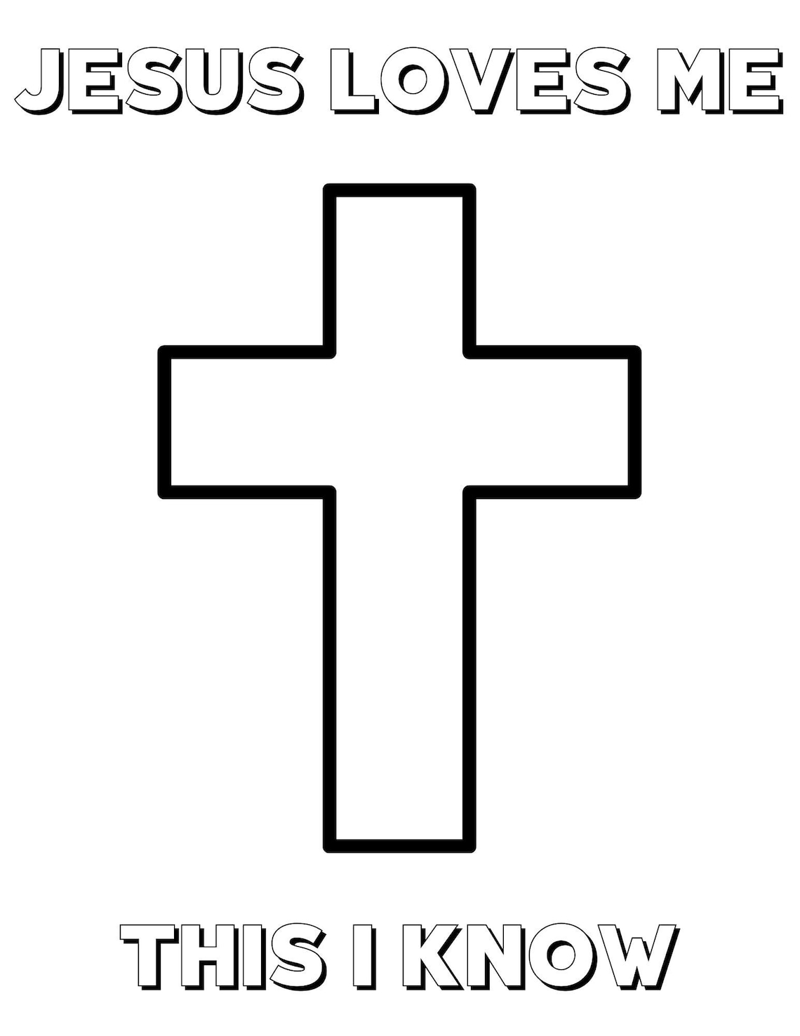 Children's Coloring Page, Activity Page for Kids, Christian Activity ...