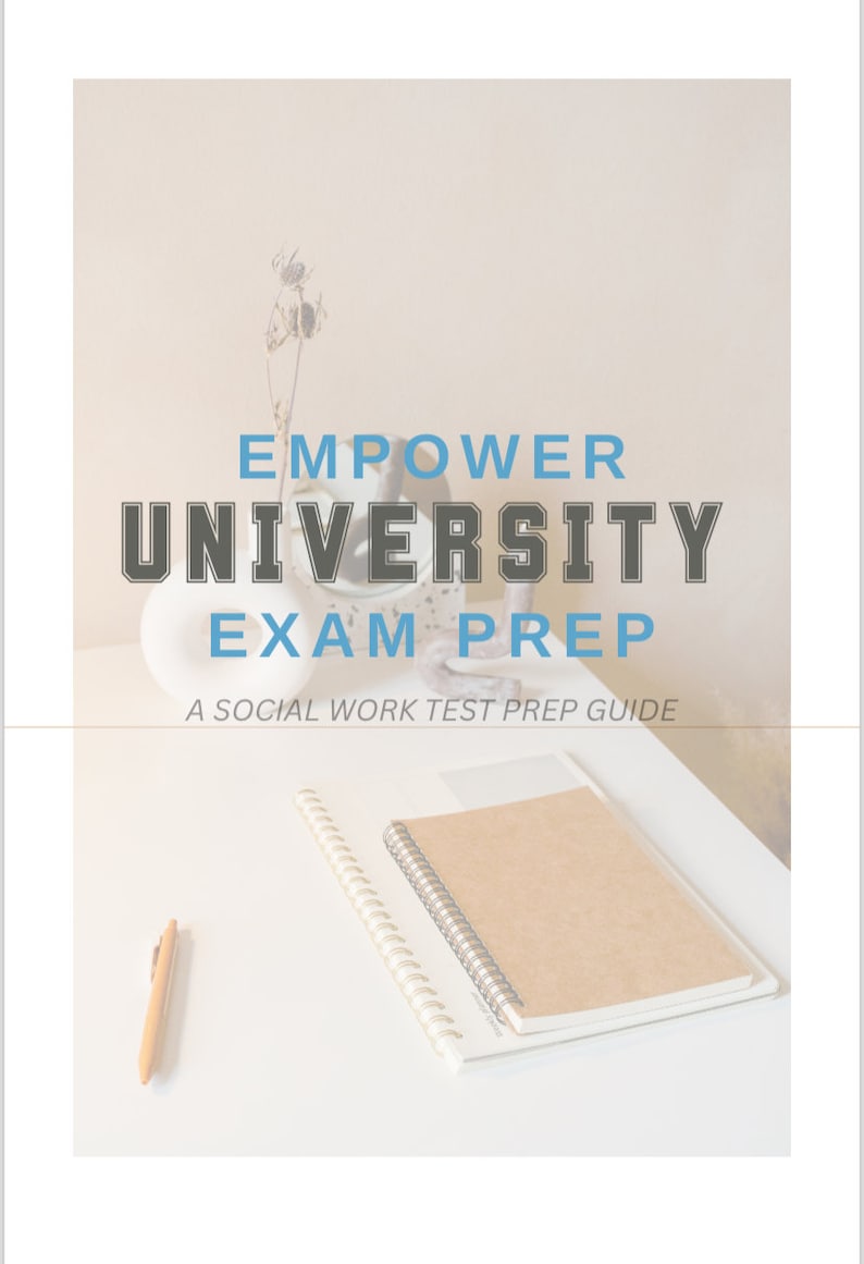 Social Work Exam Prep - Etsy