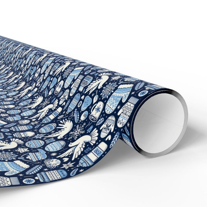 Zeta Phi Beta Holiday Icons Wrapping Paper - Etsy