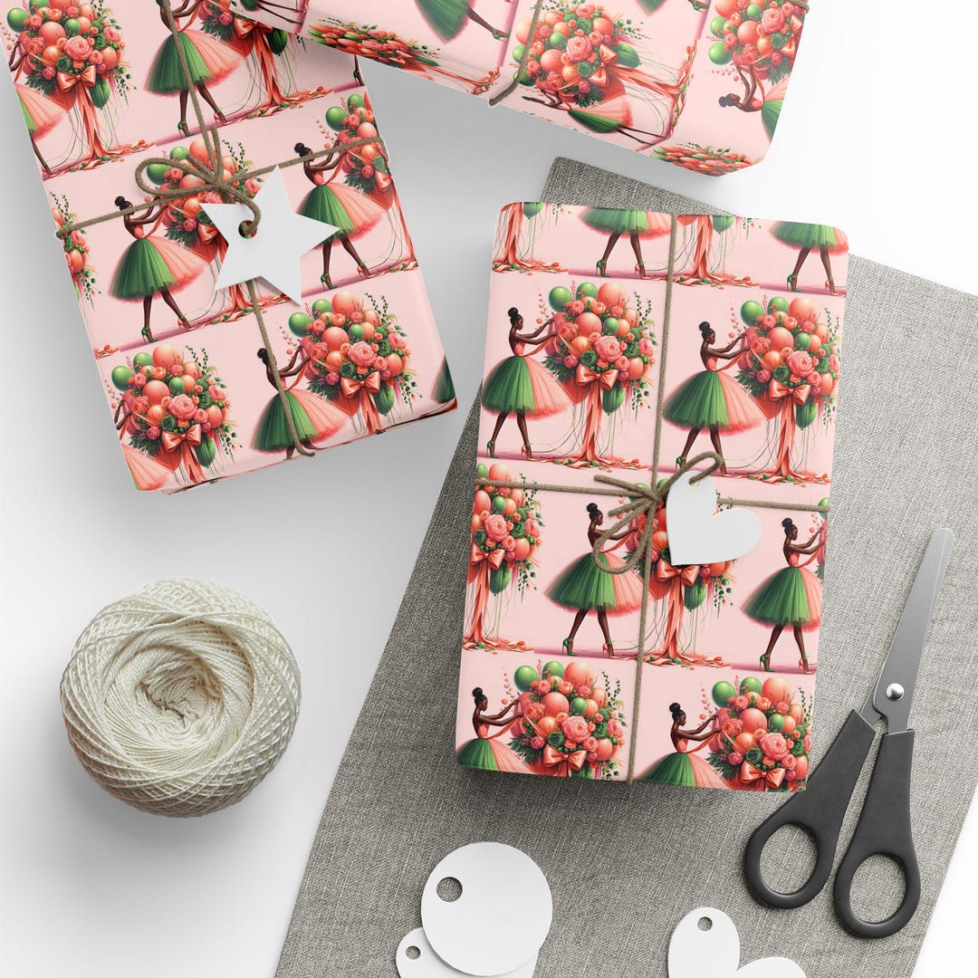 AKA Celebrations Wrapping Paper - Etsy