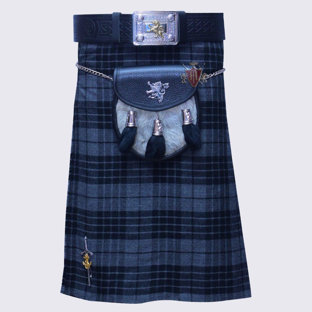 Mens Night Watch Tartan Kilt - Etsy