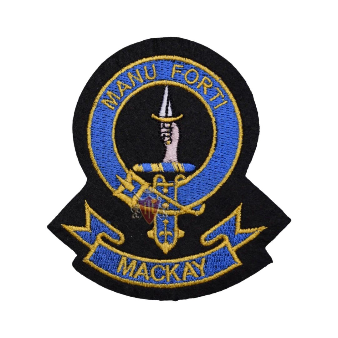Mackay Manu Forti Clan Badge - Etsy