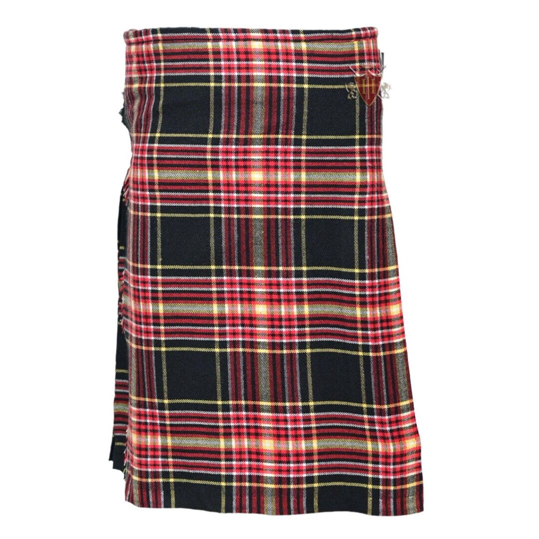 Men’s Fire Department Tartan Tartan Kilt - Etsy