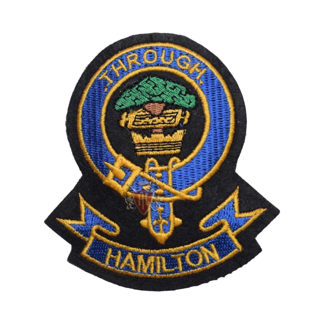 Hamilton Through Clan Badge - Etsy
