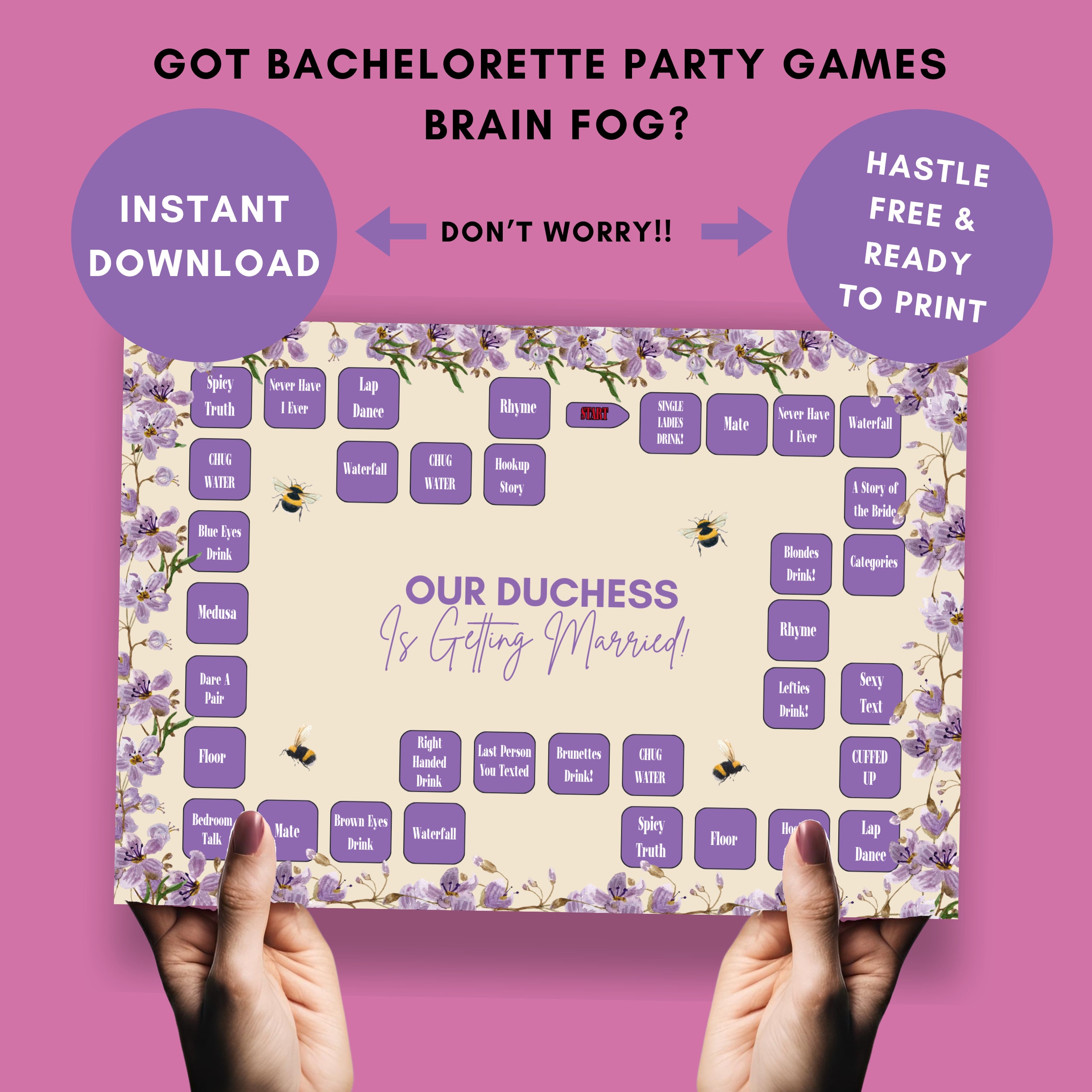 Regency Bridgerton Bachelorette Board Game - Perfect for Ladies Night ...