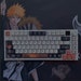 128keys Anime Keycaps, Bleach Keycaps for Cherry MX Switch Mechanical ...