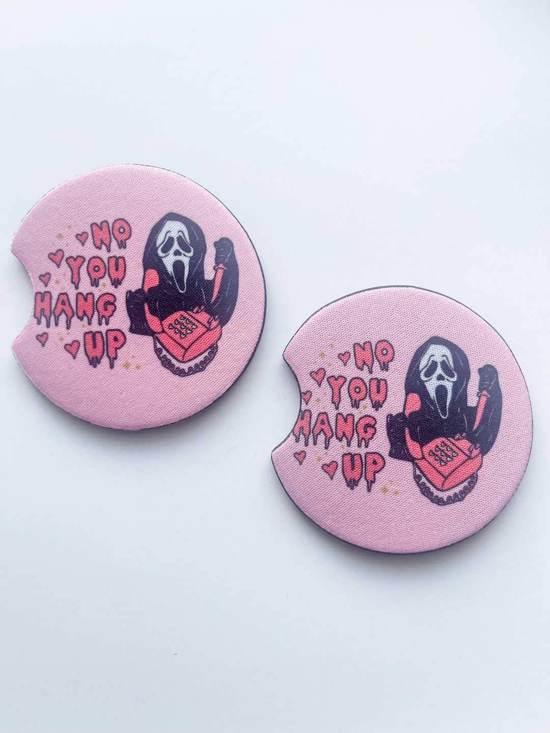 Ghost Face No You Hang up Scary Movie Car Coasters Girly Things Cute ...
