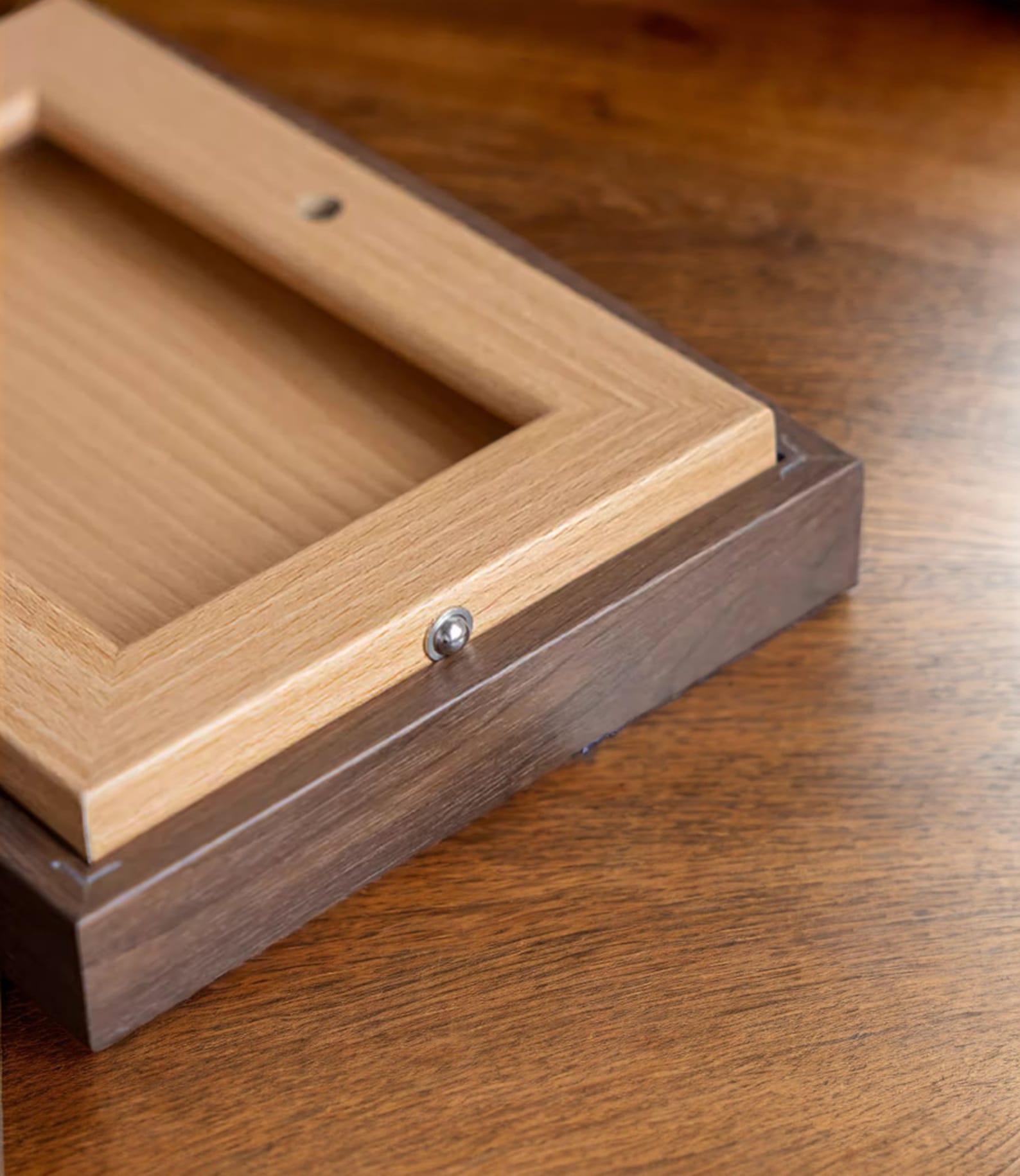 Walnut Photo Frame, Wedding Anniversary Photo Frame, Solid Wood Picture ...