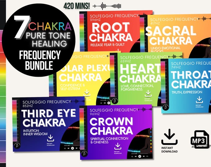 Buy Printable Solfeggio Frequencies Chart - Download and Print the ...