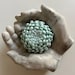 Concrete Hands Decorative Bowl | Minimalist Concrete Sculpture | Hands ...