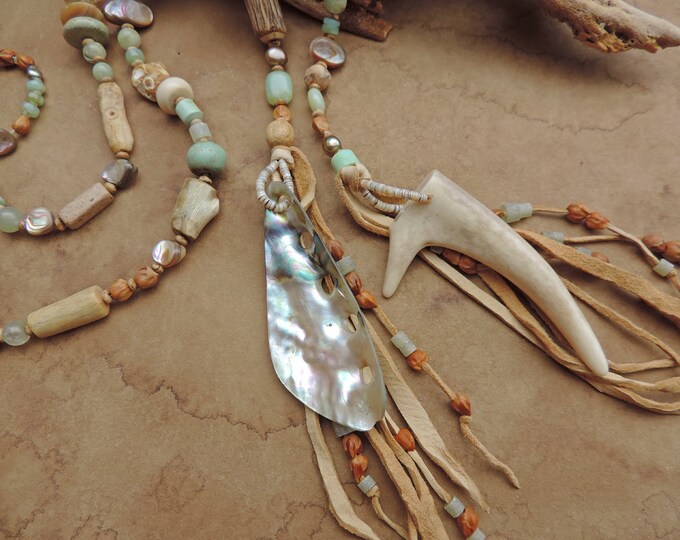 Spirit Beads for Prayer and Meditation + Lariat Necklace + Desert ...
