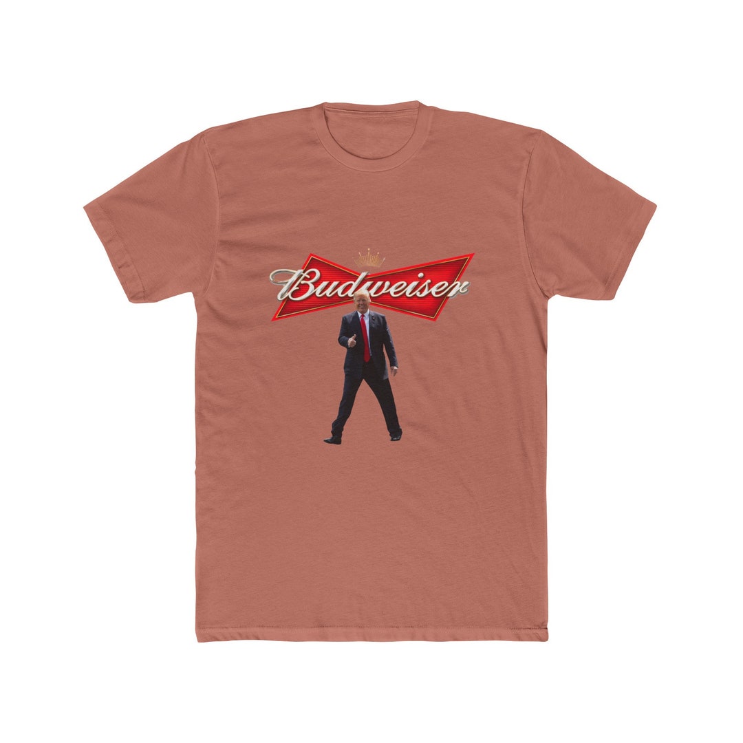 Budweiser Trump Tee - Etsy