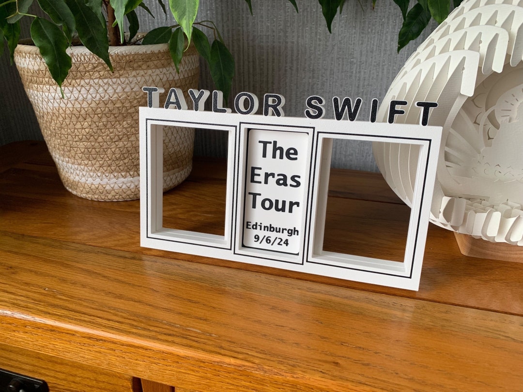 The Eras Tour Edinburgh Taylor Swift Picture Frame Memorabilia Custom ...