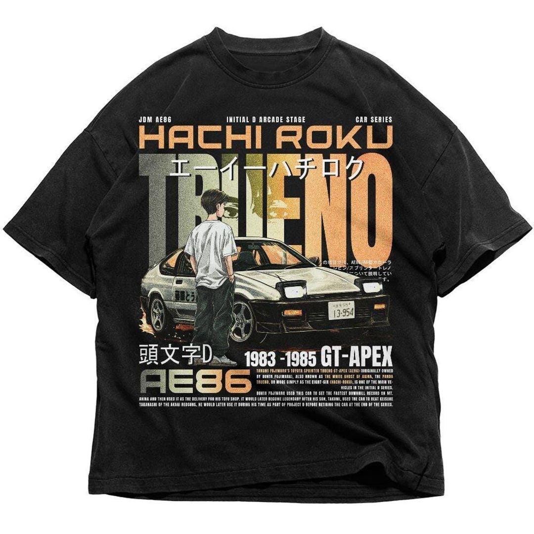 Trueno Japanese Trueno Ae86 JDM Shirt, Weird Tokyo Anime D Tokyo Gifts ...