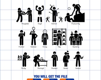 Alphabet C Positive Personality Personalities Attitude Behavior ...