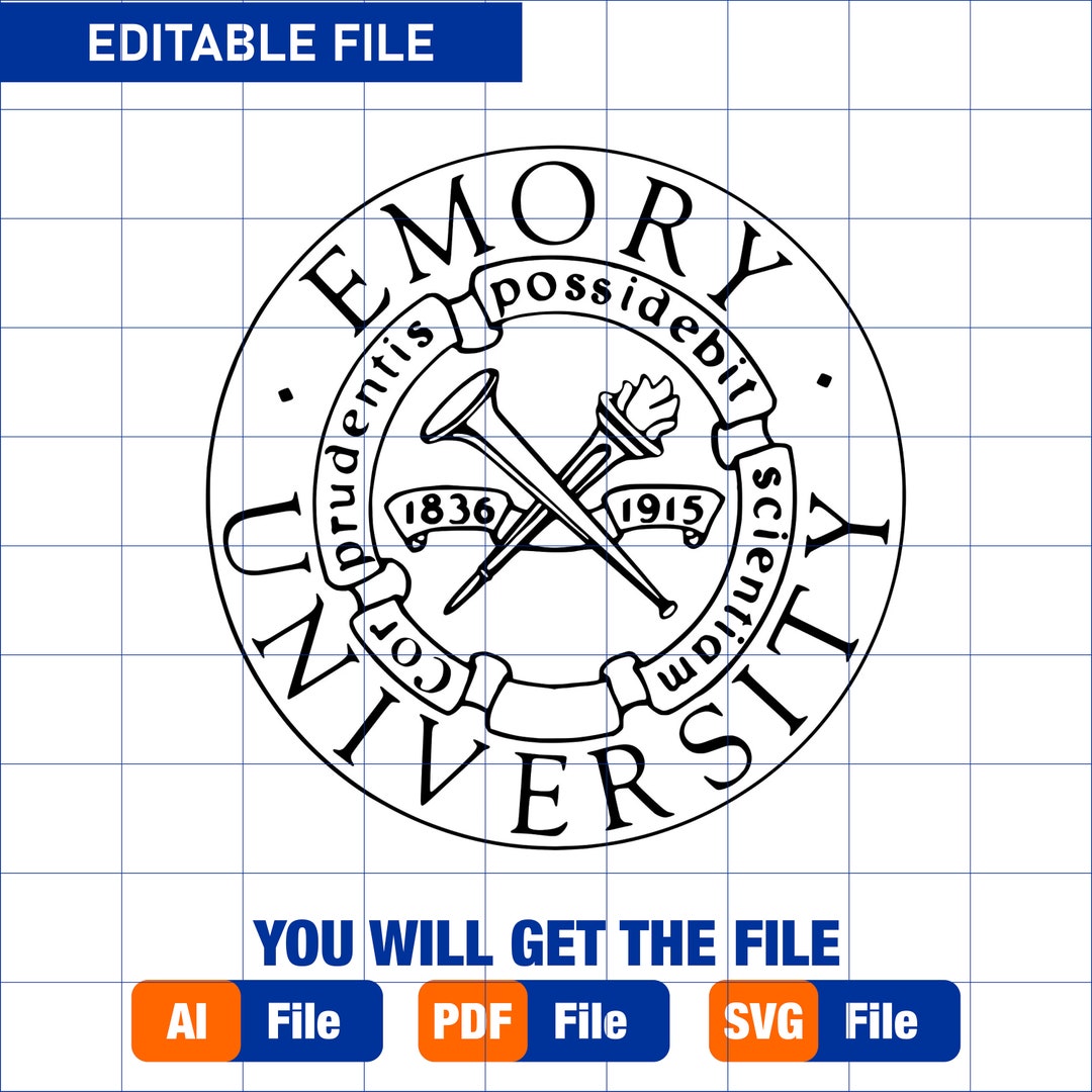 Emory University, Emory University Logo Vector, University Logo, Us ...