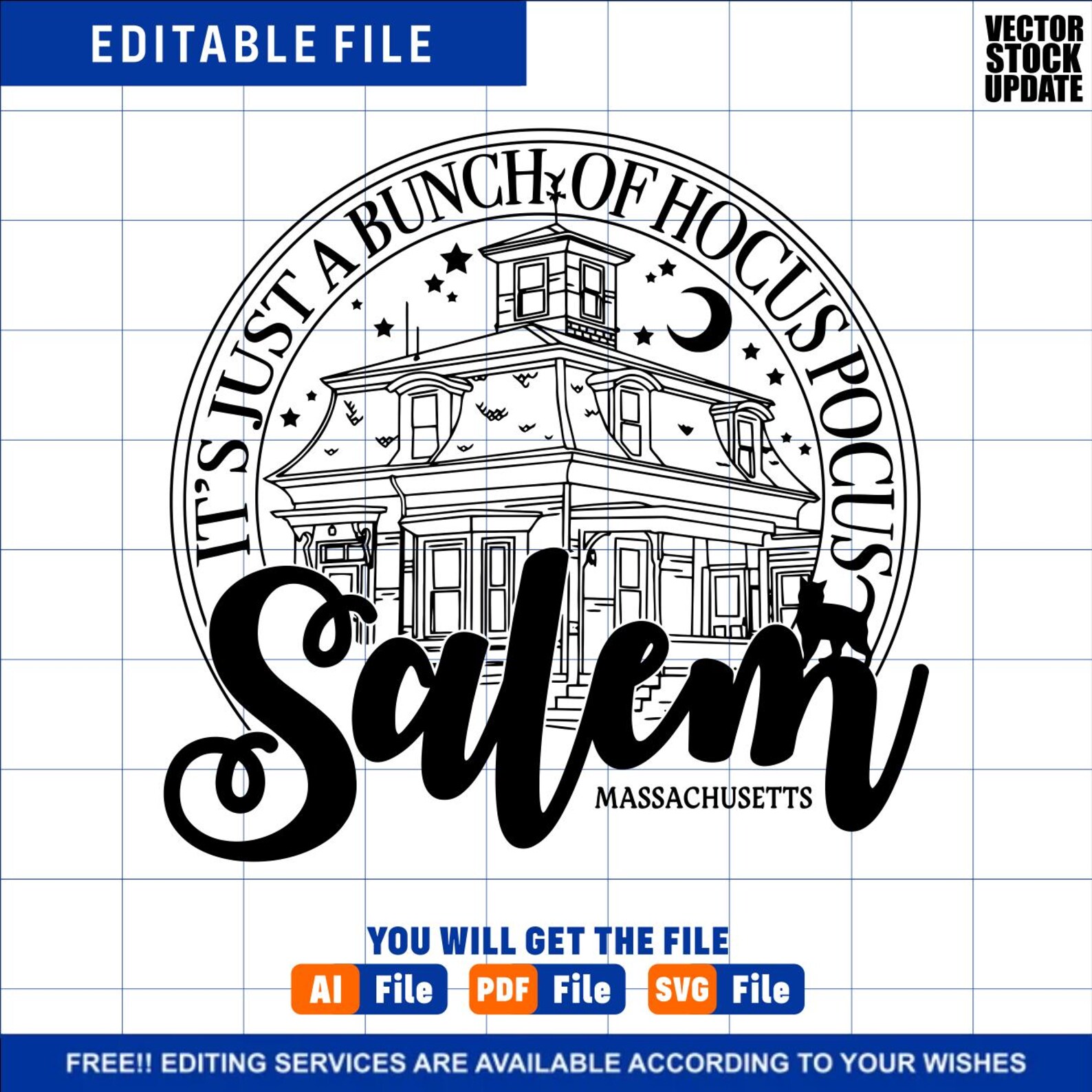 Salem SVG, Salem Sign Svg, Witch SVG, Magic Svg, Mythical Svg, Gothic ...