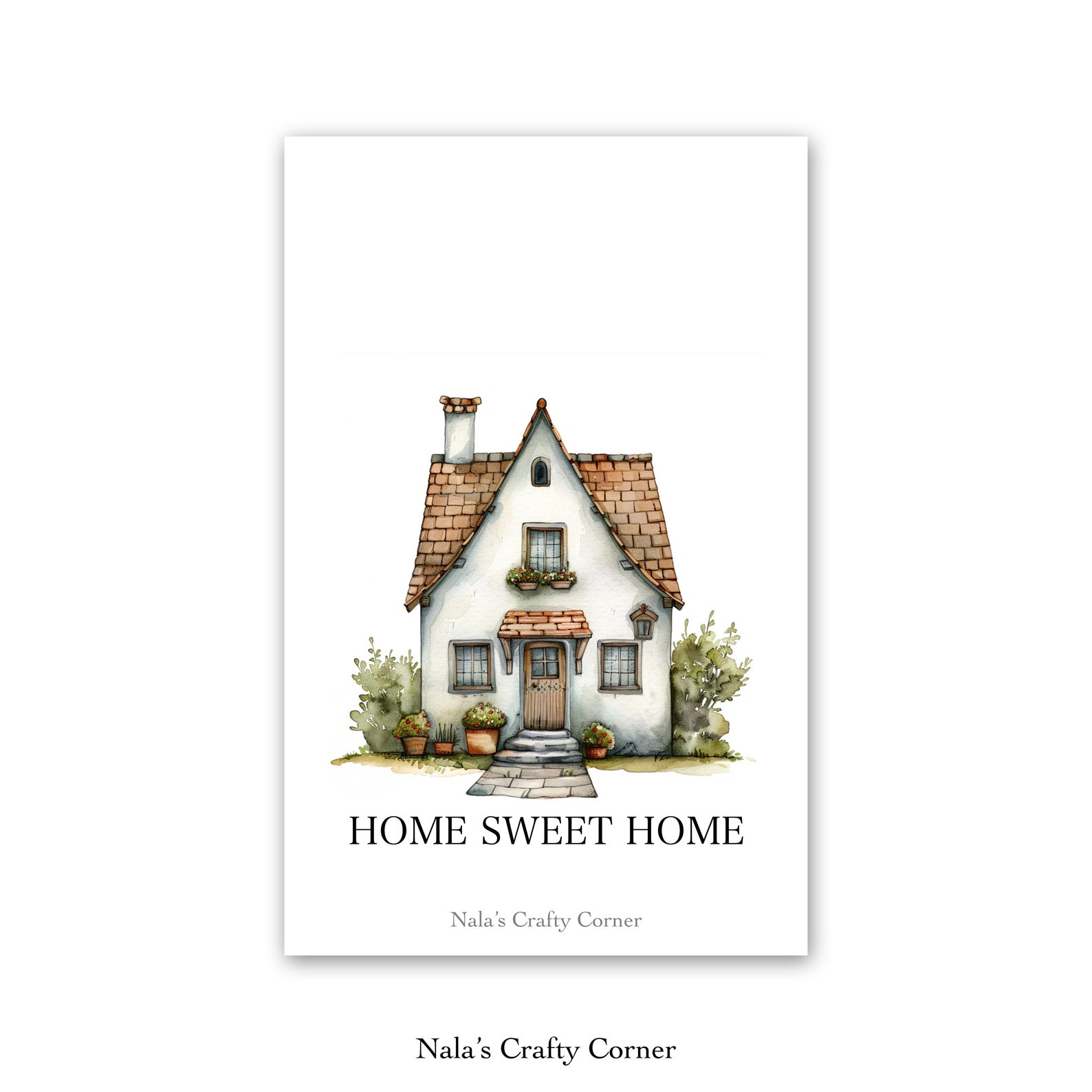 Digital Home Sweet Home Greetings Card Gift, New House, First Home ...