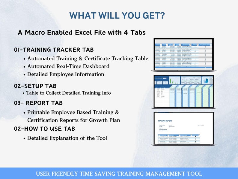 Training Tracker Excel Template Pro Trainings HR Dashboard ...