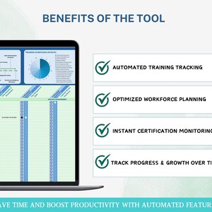 Employee Training Tracker Excel Spreadsheet Certification Tracker ...