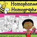 Homophones and Homographs Activities | 1st – 4th | Spring Theme ...