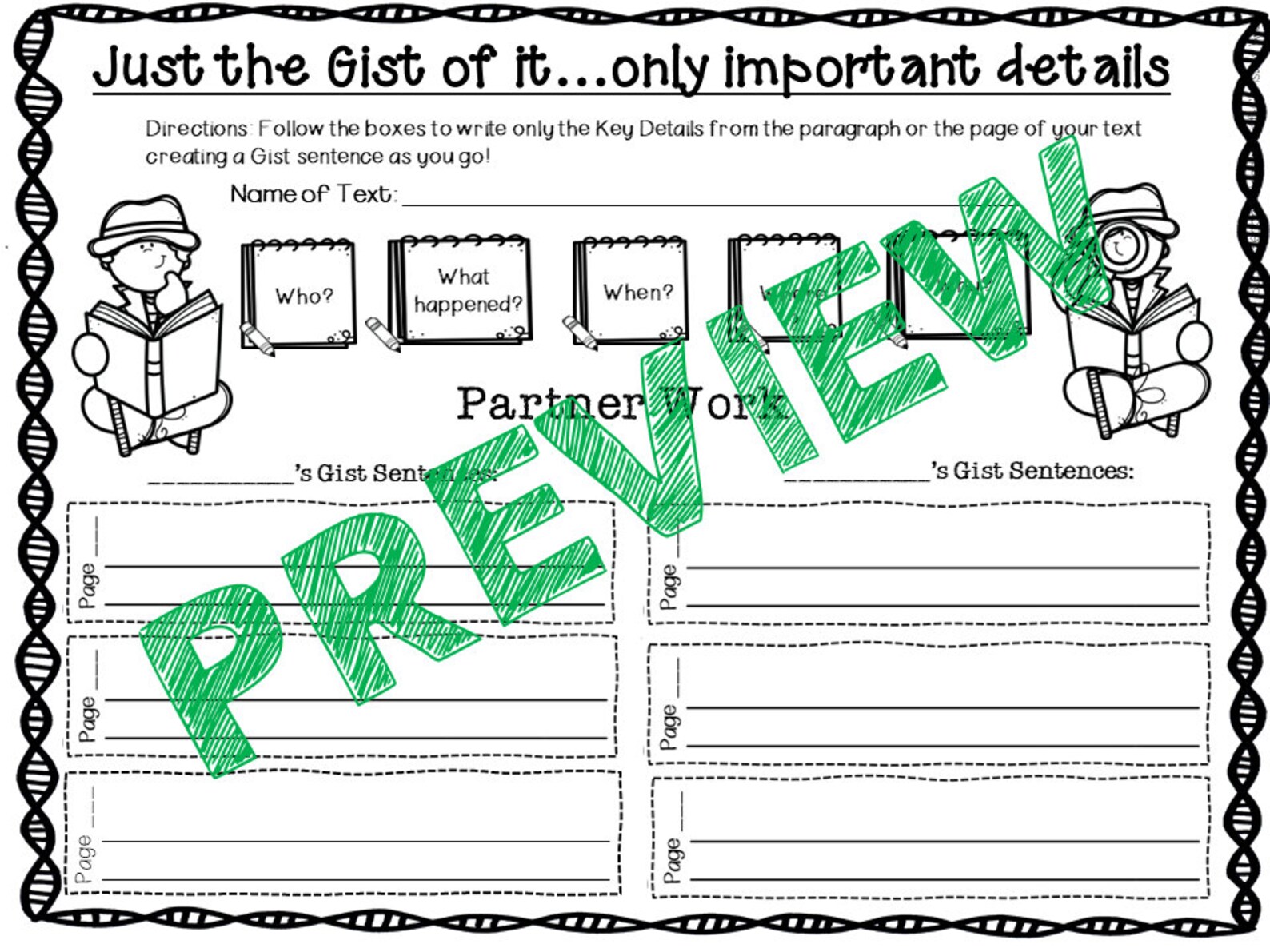 Reading Comprehension | Gist | Close Reading | Annotating | 1st – 4th ...